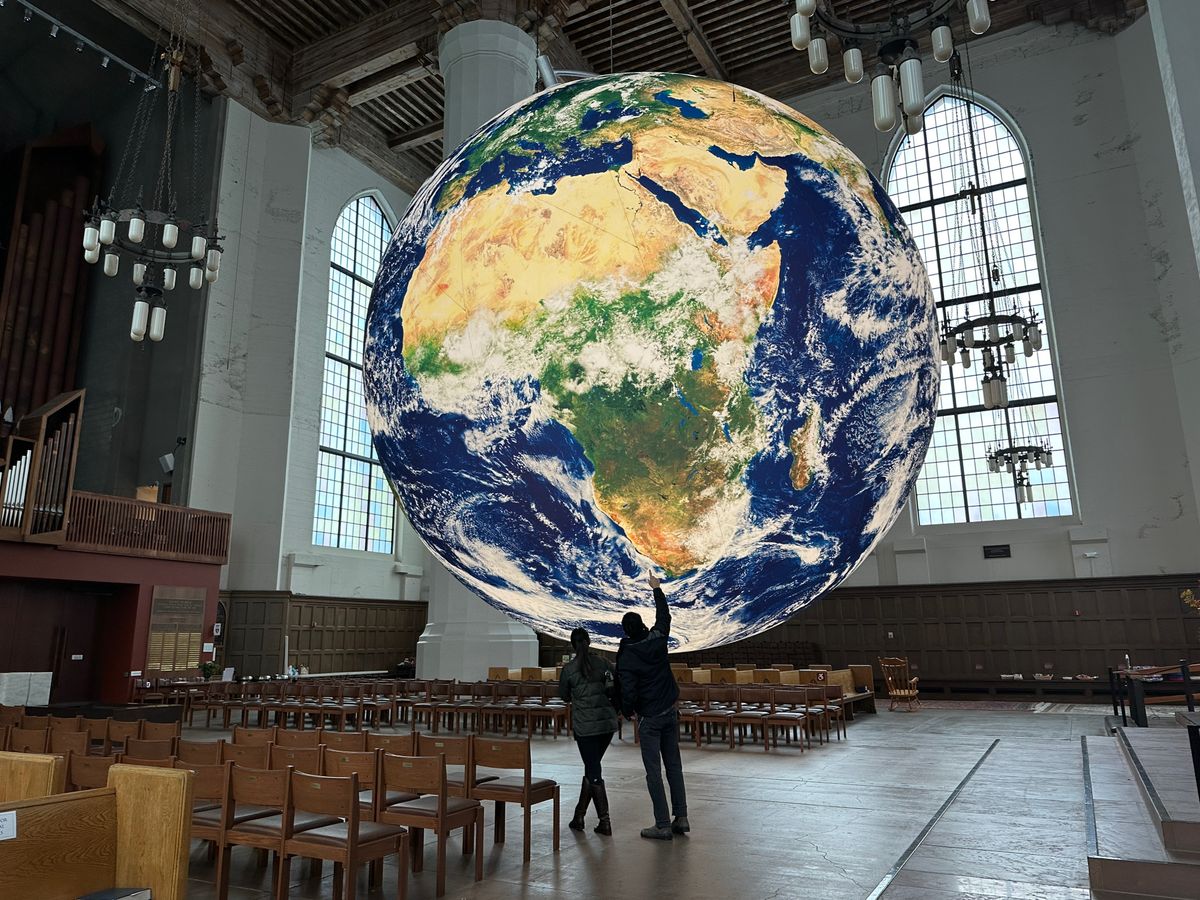 TERRA: Gigantic Globe Illuminates Saint Mark’s Cathedral at Saint Mark ...