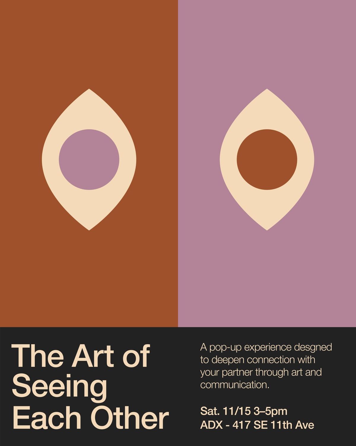 The Art of Seeing Eachother at Art Design Xchange (ADX) in Portland, OR ...