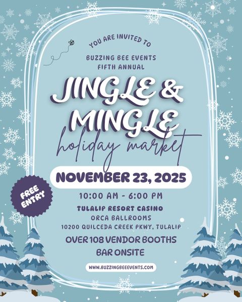 Jingle & Mingle Holiday Market at Tulalip Resort Casino in Tulalip, WA ...