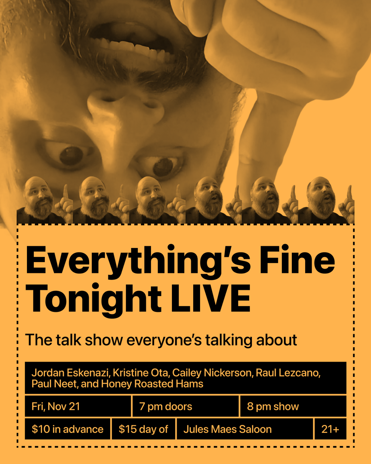 Everything's Fine Tonight Live at Jules Maes Saloon in Seattle, WA ...