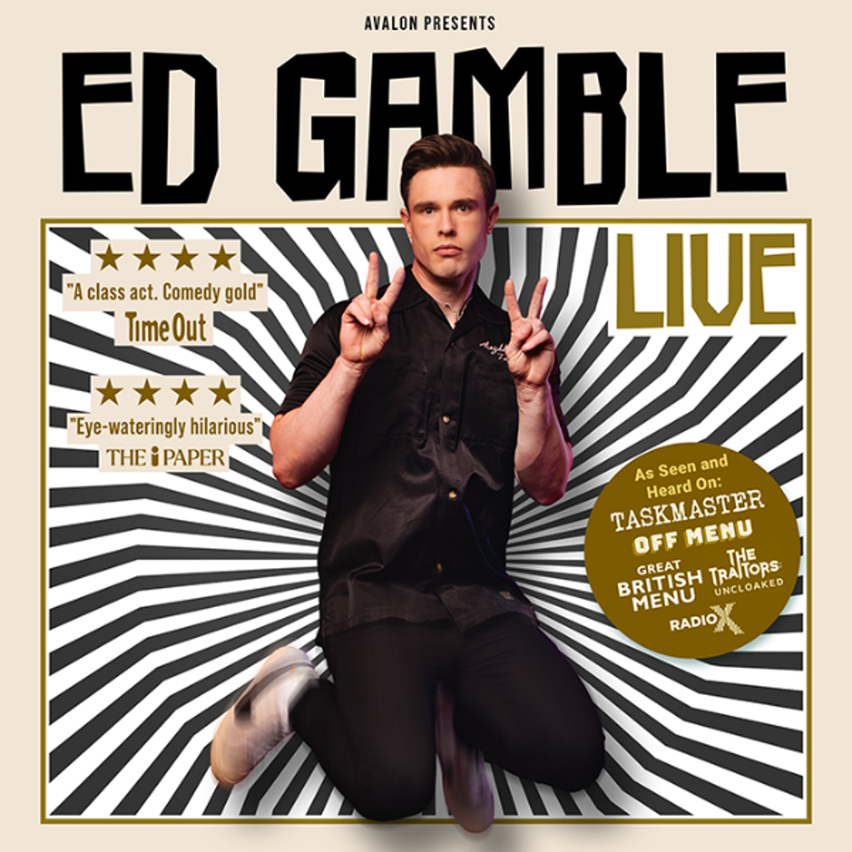 Ed Gamble at Emerald City Comedy Club in Seattle, WA - Sunday, February ...