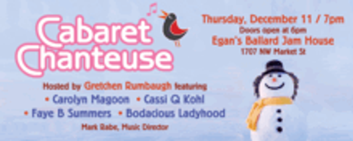 Cabaret Chanteuse: A Cabaret Singer Showcase at Egan's Ballard Jam ...
