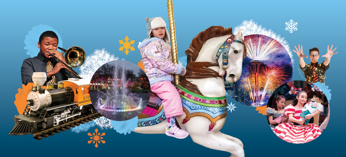 Seattle Center Winterfest at Seattle Center in Seattle, Washington ...