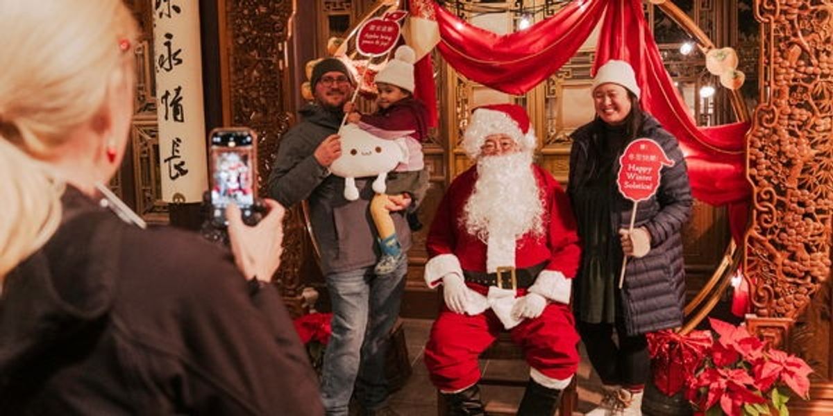 Meet Asian Santa at Lan Su Chinese Garden in Portland, OR - Every ...