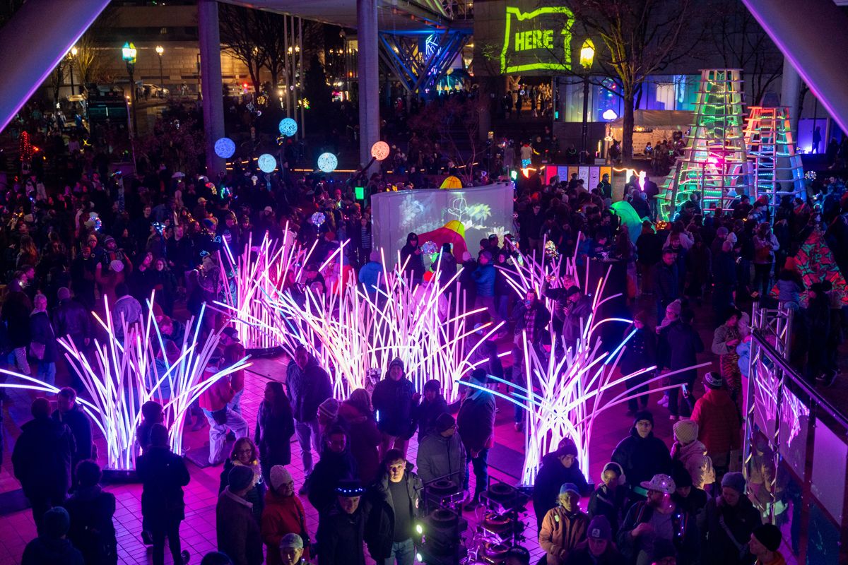 Portland Winter Light Festival at various locations - around Portland ...