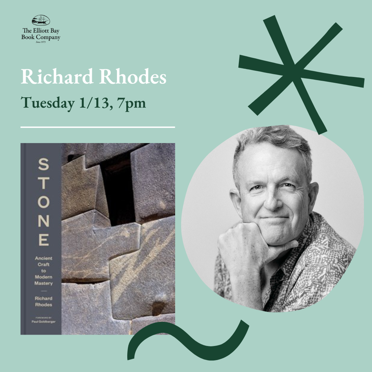 Richard Rhodes at Elliott Bay Book Company in Seattle, WA - Tuesday ...