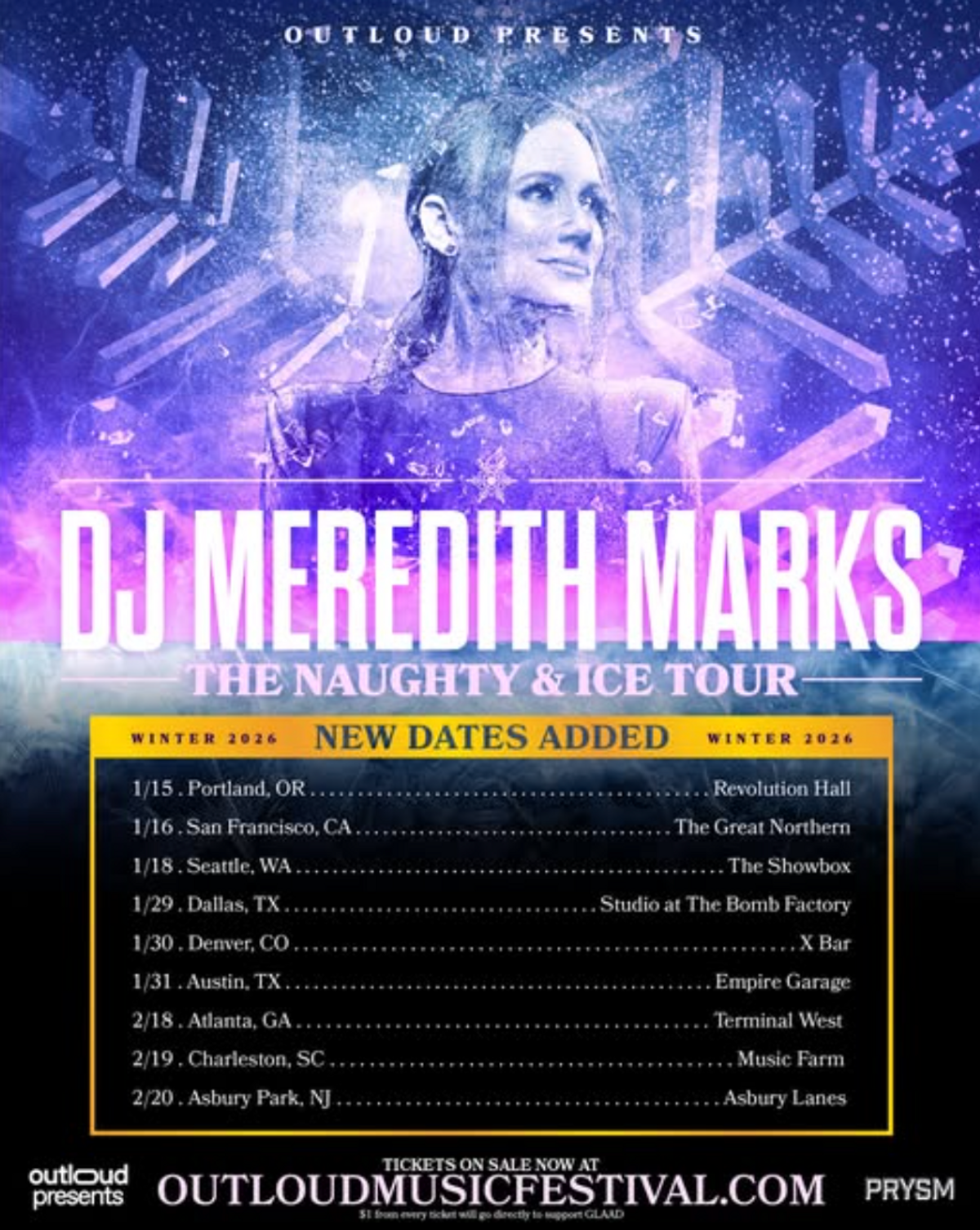 DJ Meredith Marks - The Naughty & Ice Tour at Revolution Hall in ...