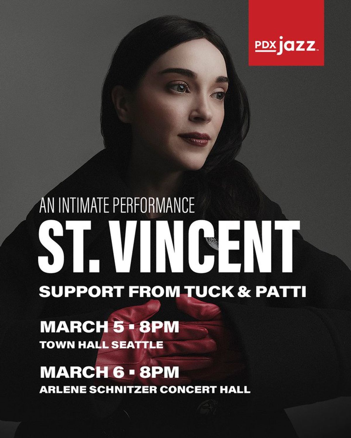 St. Vincent — An Intimate Performance at Town Hall Seattle in Seattle ...
