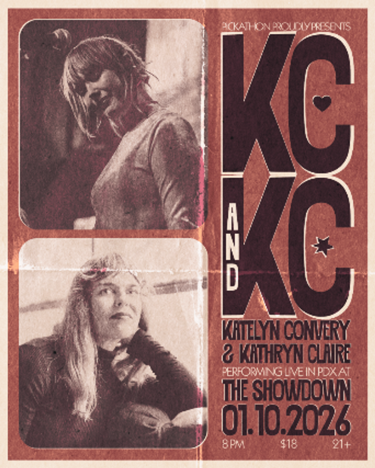 Katelyn Convery and Kathryn Claire with The Whylands at The Showdown in ...