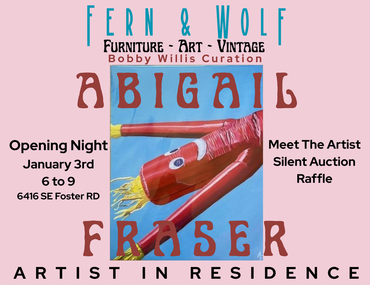 Artist Residence Opening Night at Fern & Wolf in Portland, OR ...