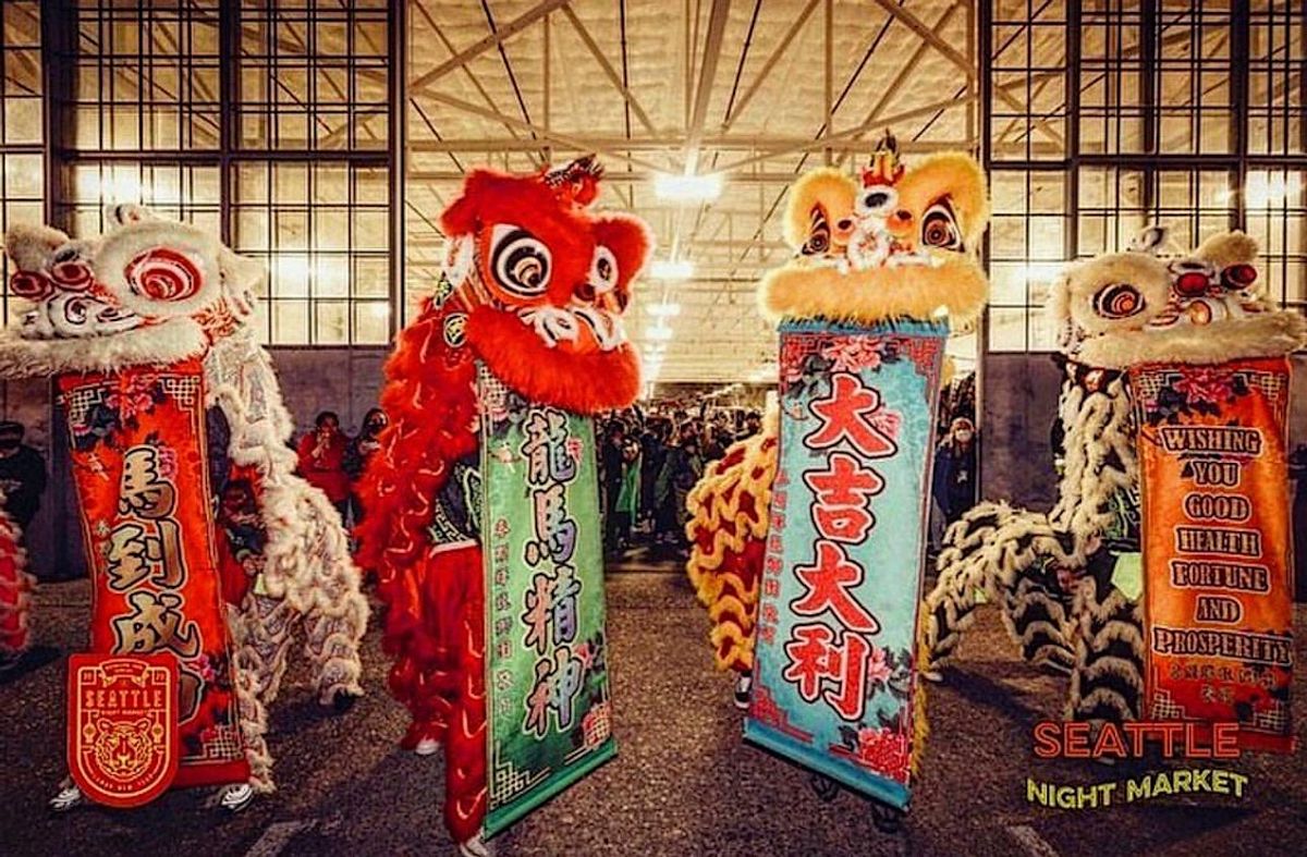 Lunar New Year Night Market 2026 at Magnuson Park Hangar 30 in Seattle ...
