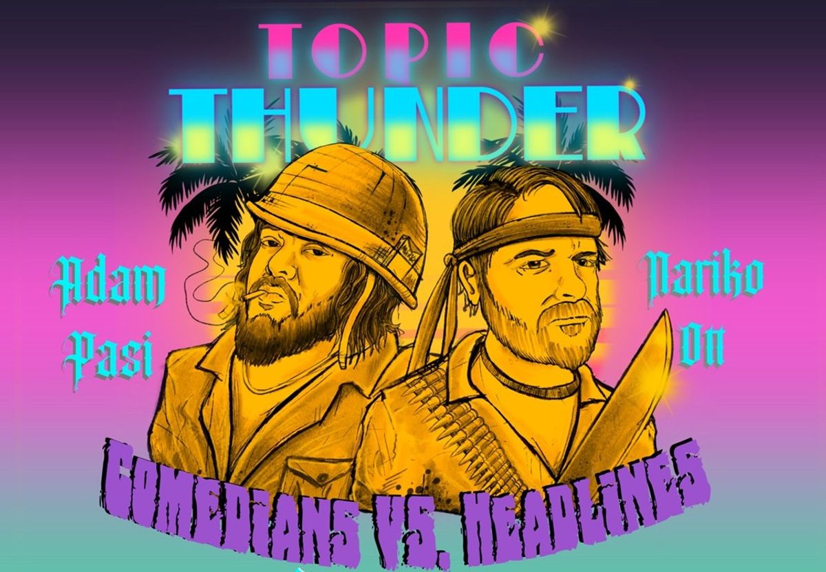 Topic Thunder Hosted by Adam Pasi and Nariko Ott at The Siren Theater ...