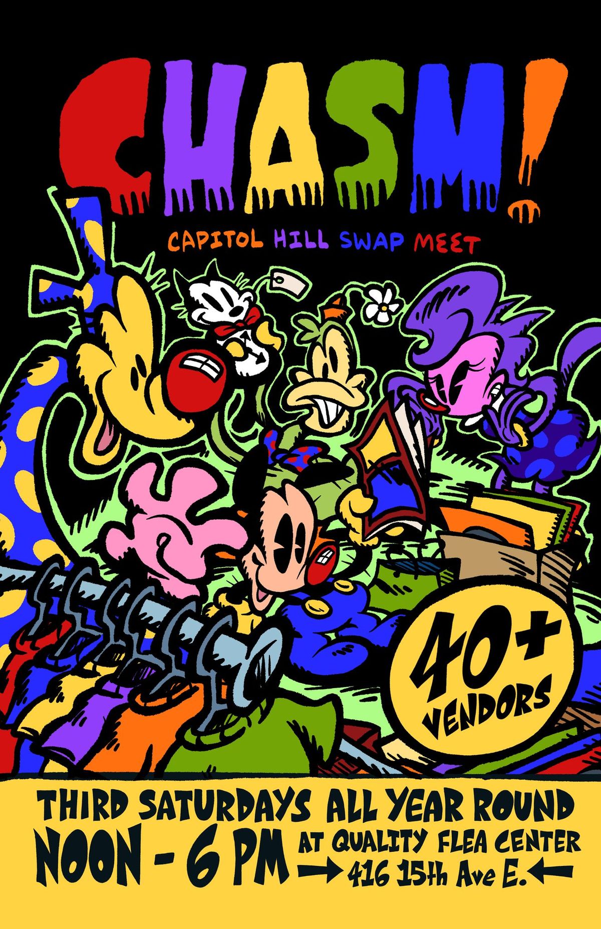 CHASM: Capitol Hill Swap Meet at Quality Flea Center in Seattle, WA ...