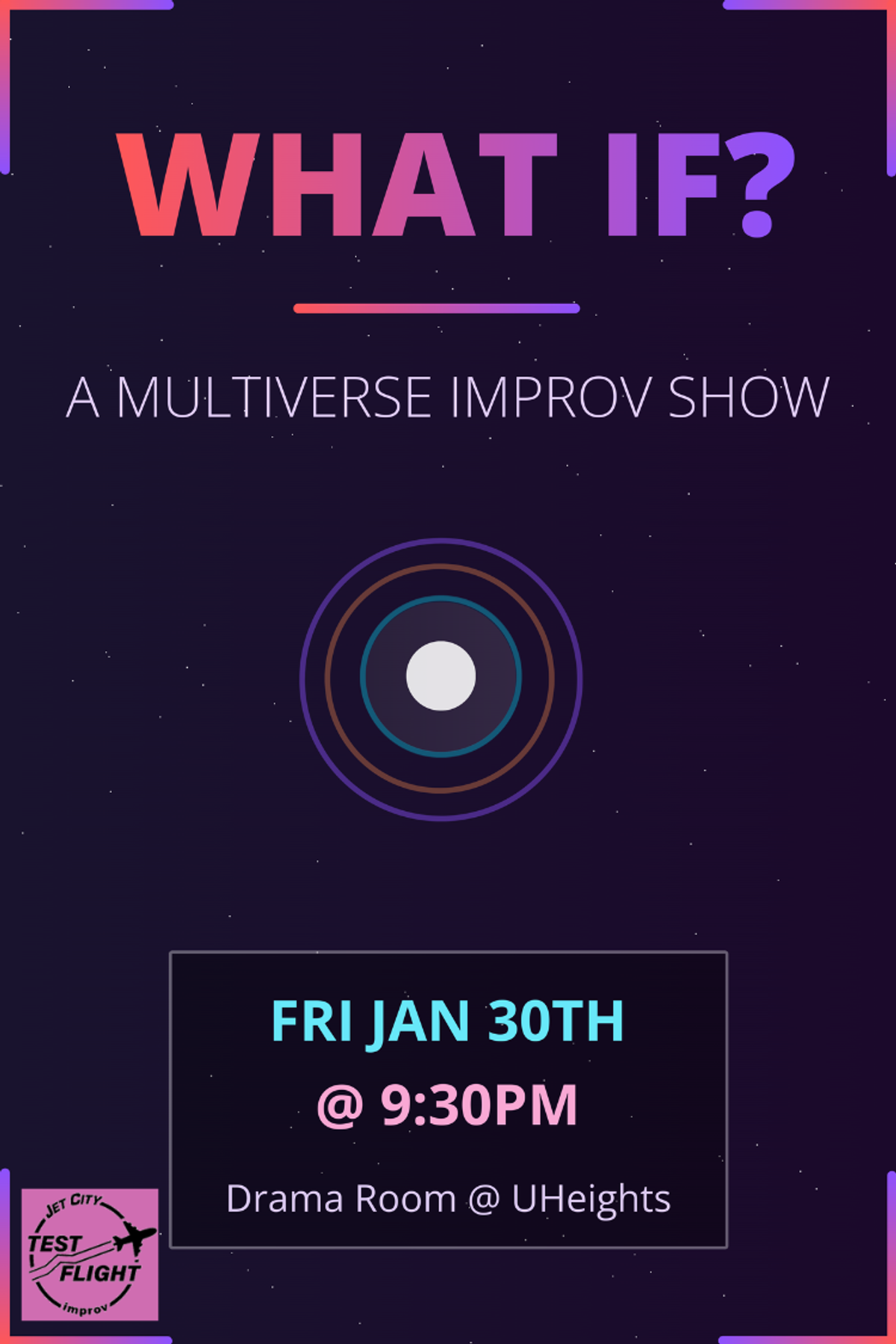 What If: A Multiverse Improv Show at Jet City Improv in Seattle, WA ...