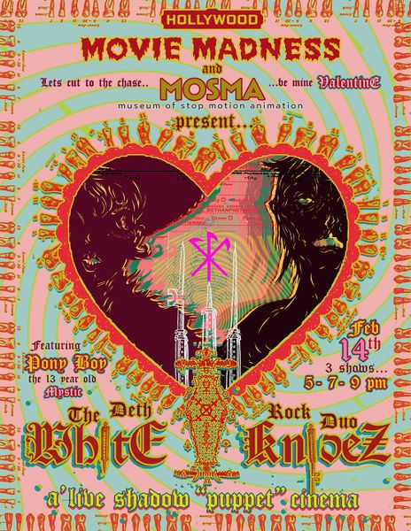 WHITE KNIVEZ - Shadow "puppet" cinema - THE EXQUISITE CORPSE... Part 1 ...