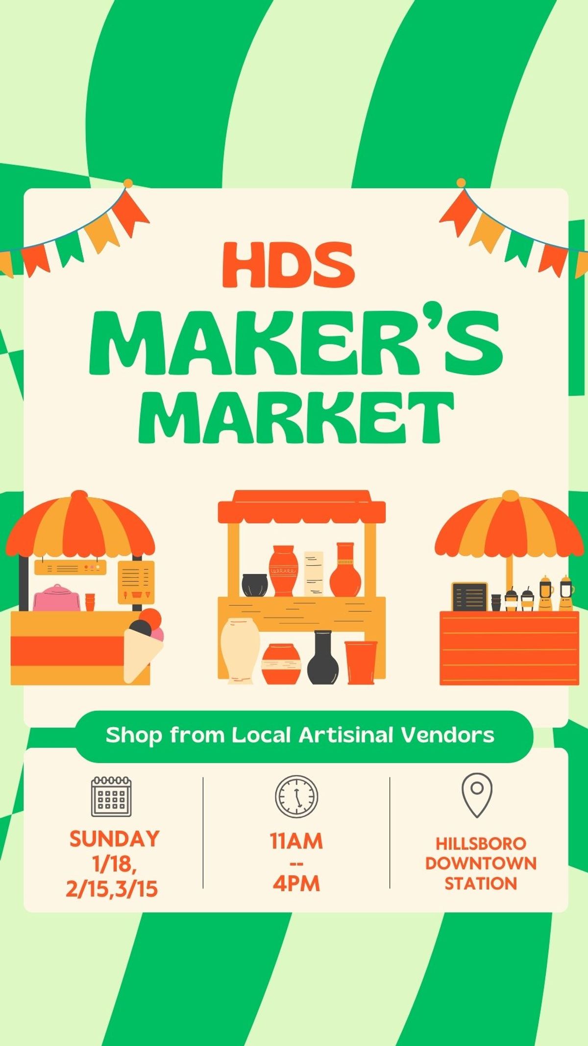 Makers Market at Hillsboro Downtown Station in Hillsboro, OR - Multiple ...