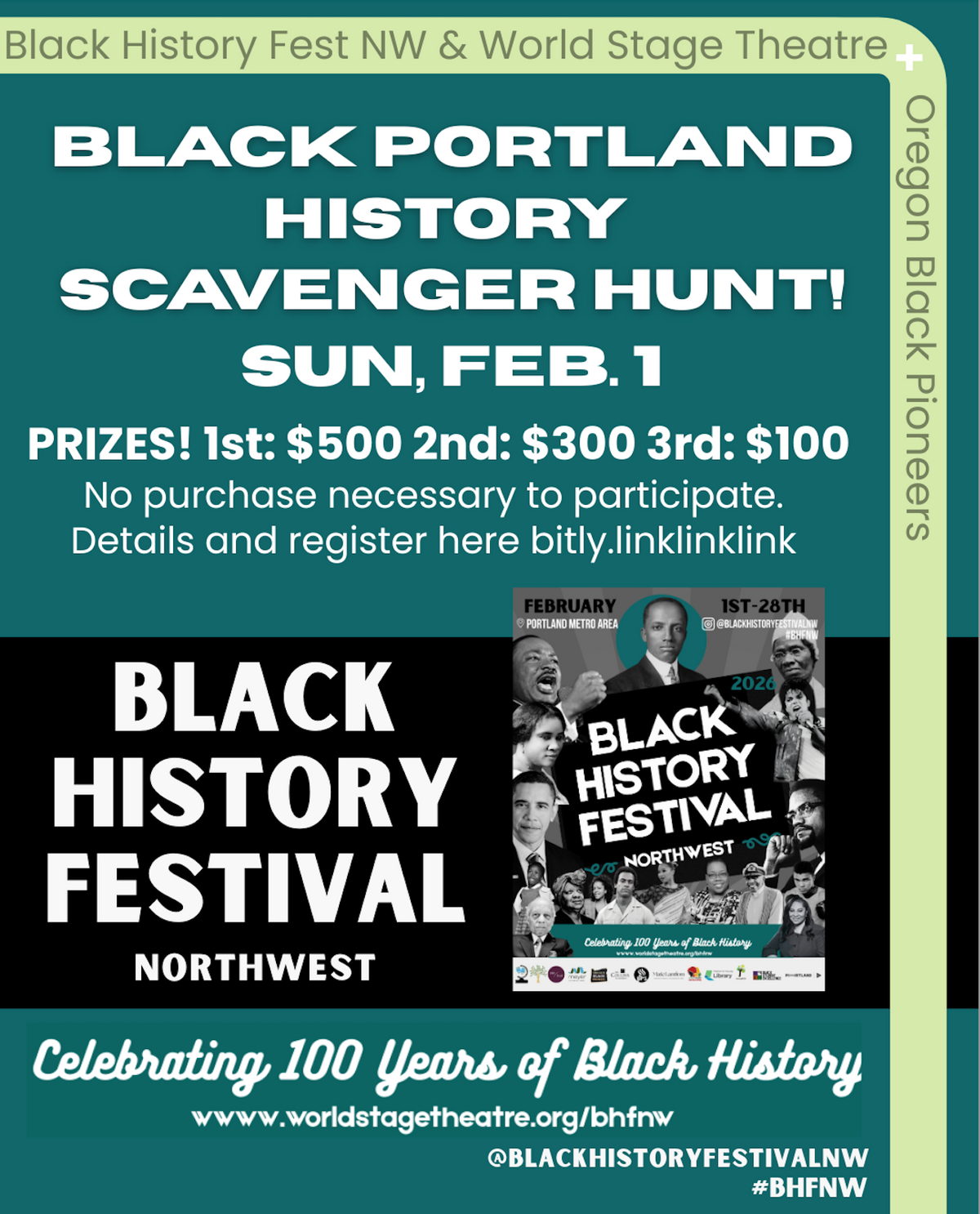 Black Portland History Scavenger Hunt at Albina Library in Portland, OR ...
