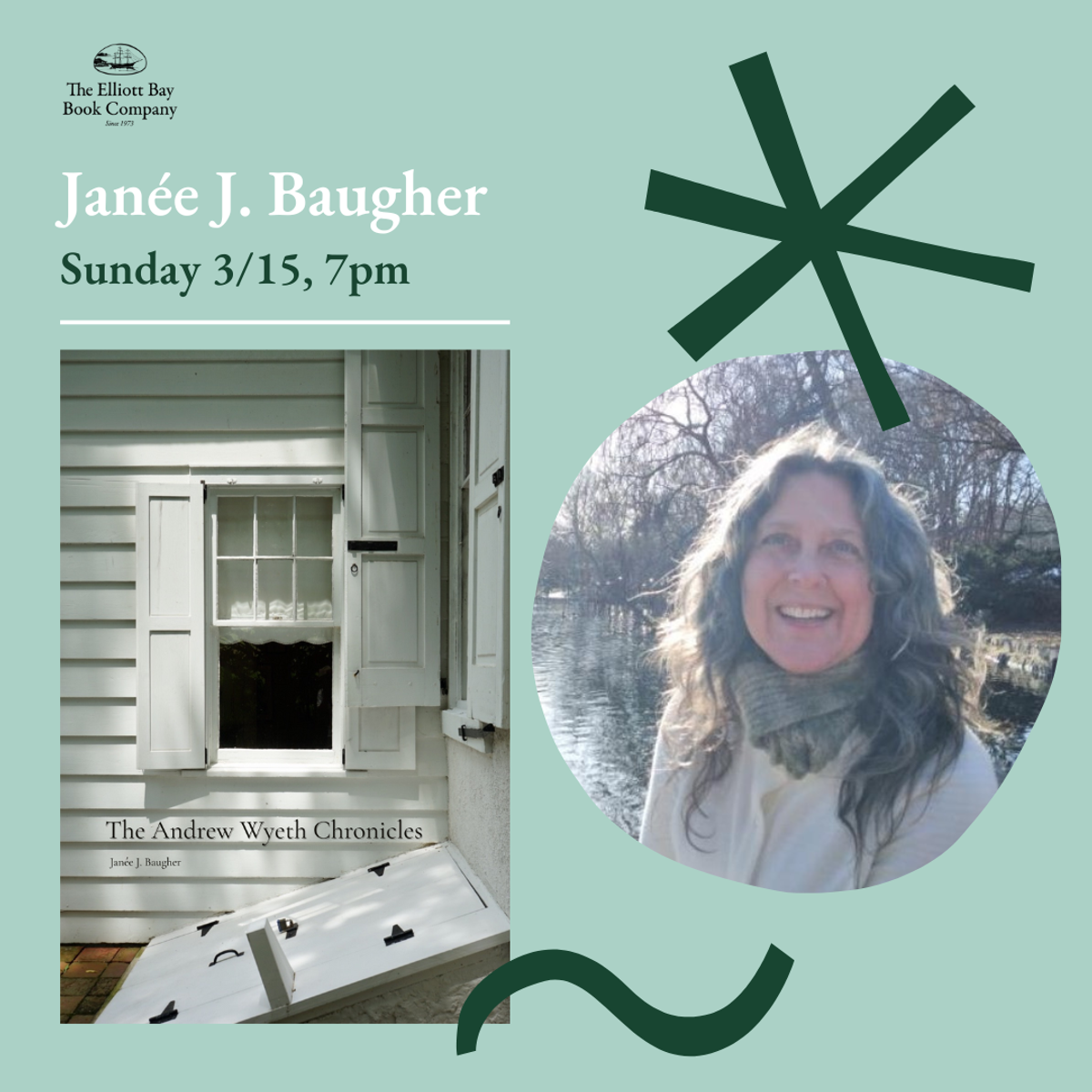 Janée J. Baugher at Elliott Bay Book Company in Seattle, WA - Sunday ...