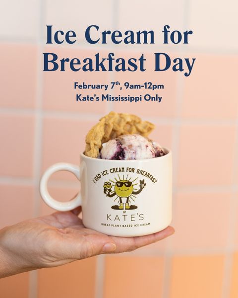 Ice Cream for Breakfast Day at Kate's Ice Cream in Portland, OR ...