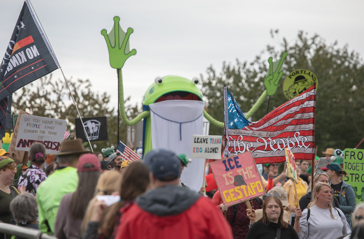 No Kings Protest at TBA in Portland, OR - Saturday, March 28 - EverOut ...