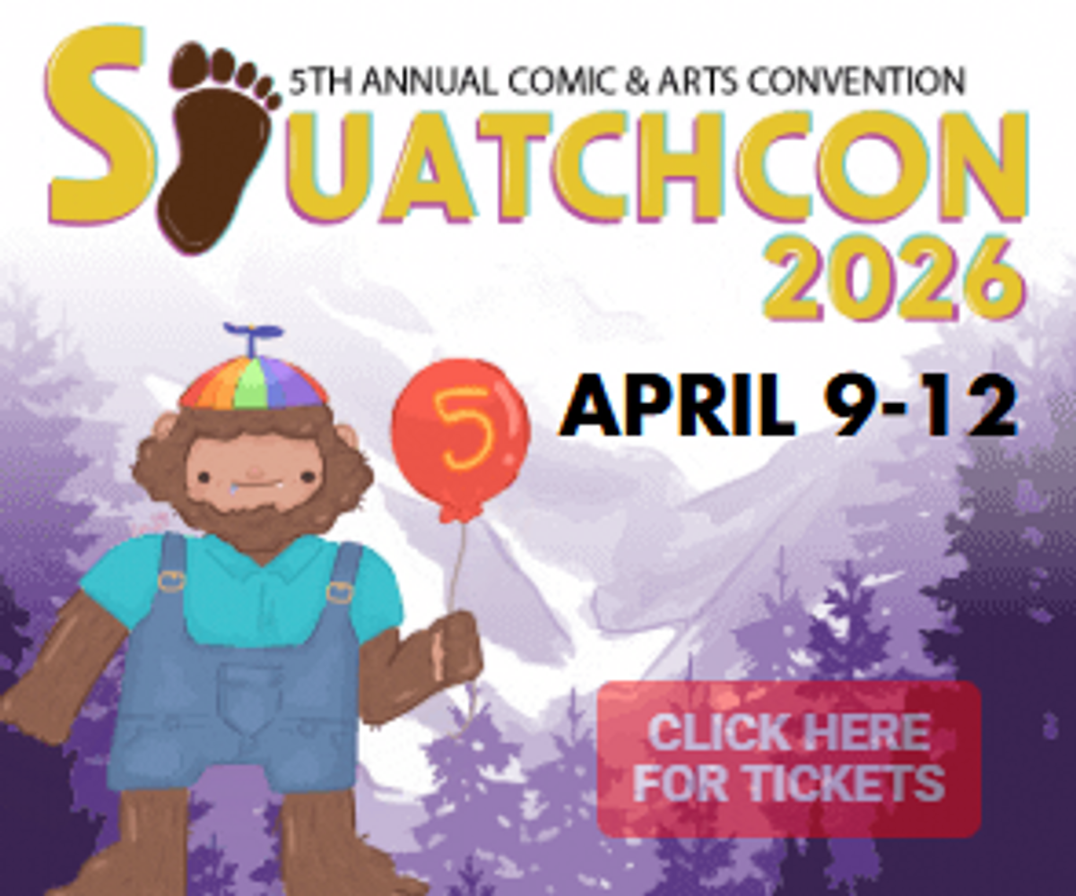 Squatchcon Comic & Arts Convention at Vern Burton Memorial Community ...