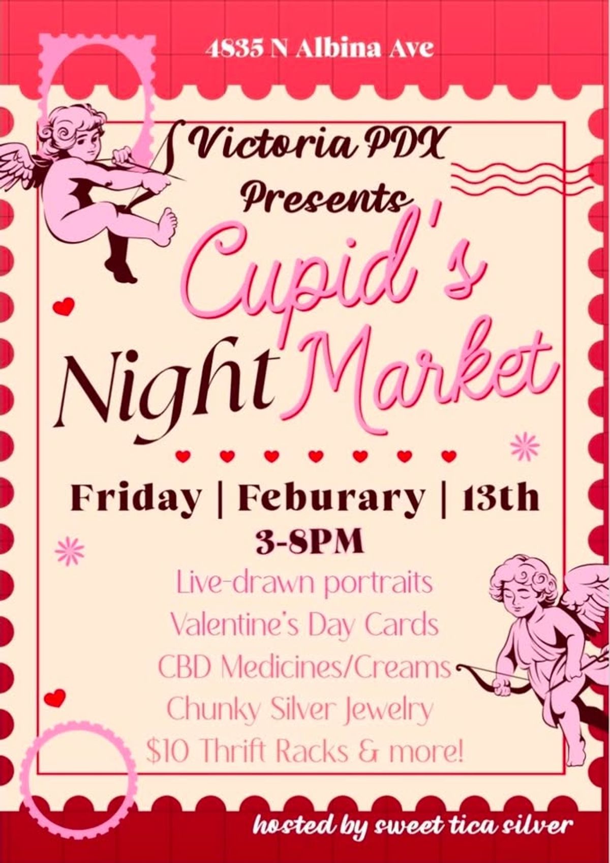 Cupid's Night Market at Victoria Bar in Portland, Oregon - Friday ...