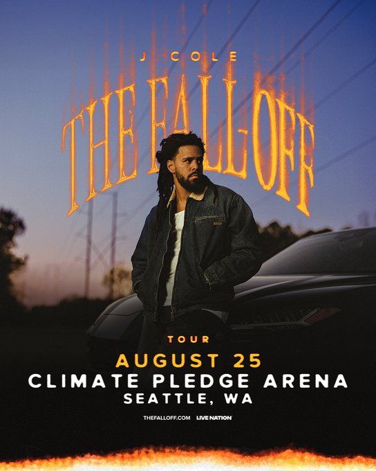 J. Cole: The Fall-Off Tour at Climate Pledge Arena in Seattle, WA ...
