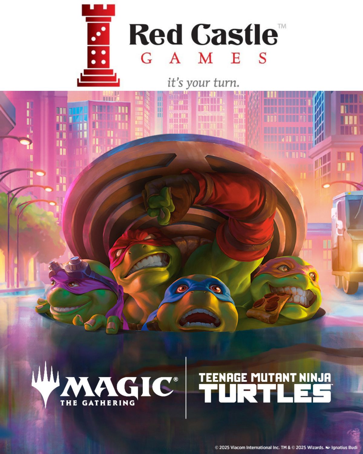 Teenage Mutant Ninja Turtles, Magic Pre-release at Red Castle Games in ...