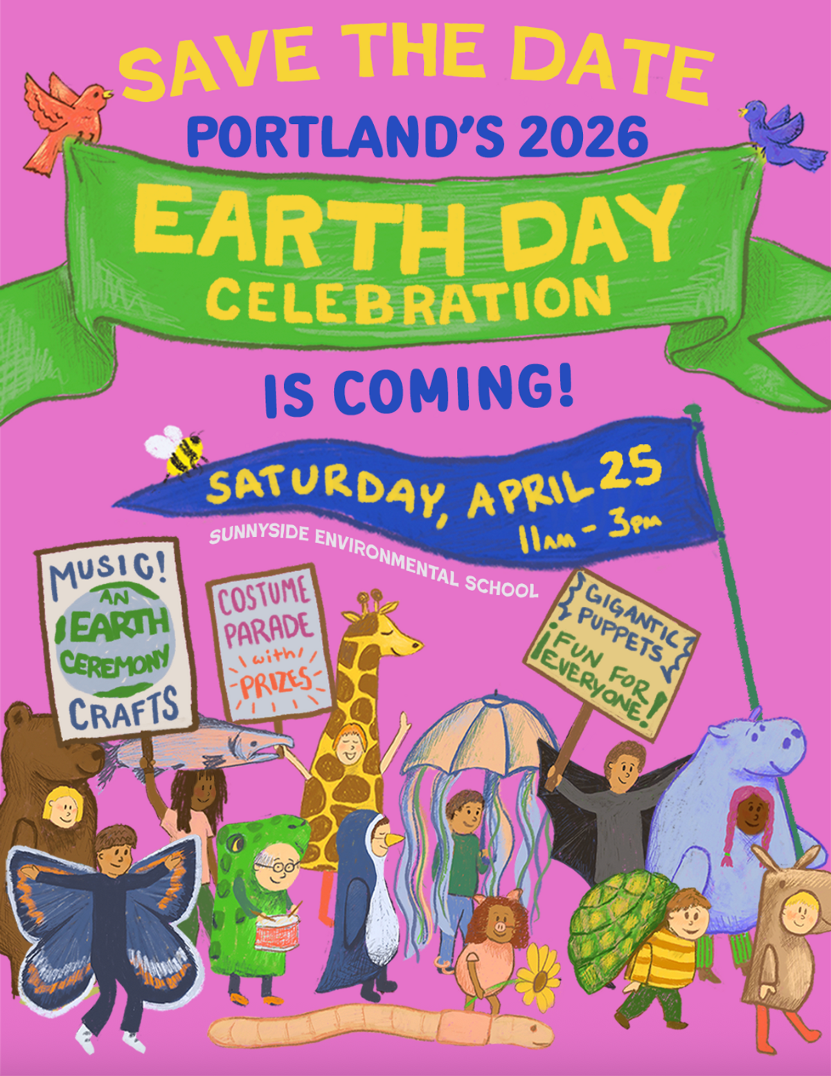 Making Earth Cool Earth Day Celebration 2026 at Sunnyside Environmental ...
