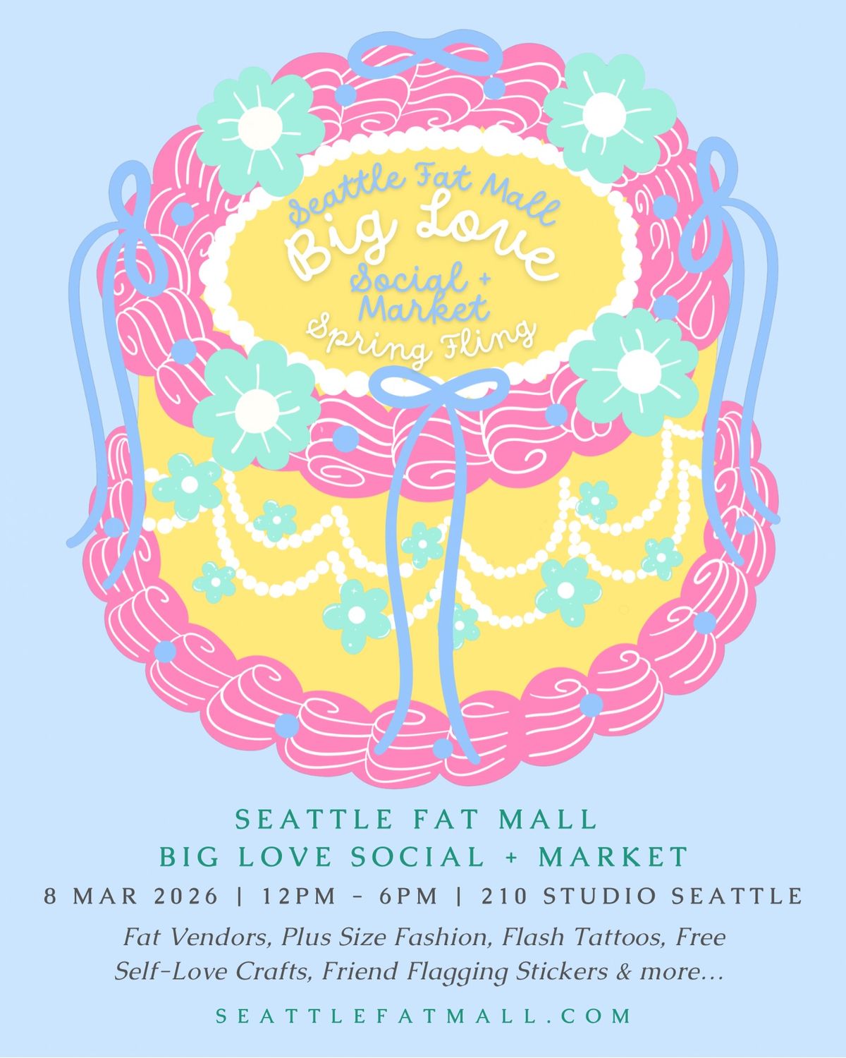 Seattle Fat Mall Big Love Social + Market at 210 Seattle in Seattle, WA ...