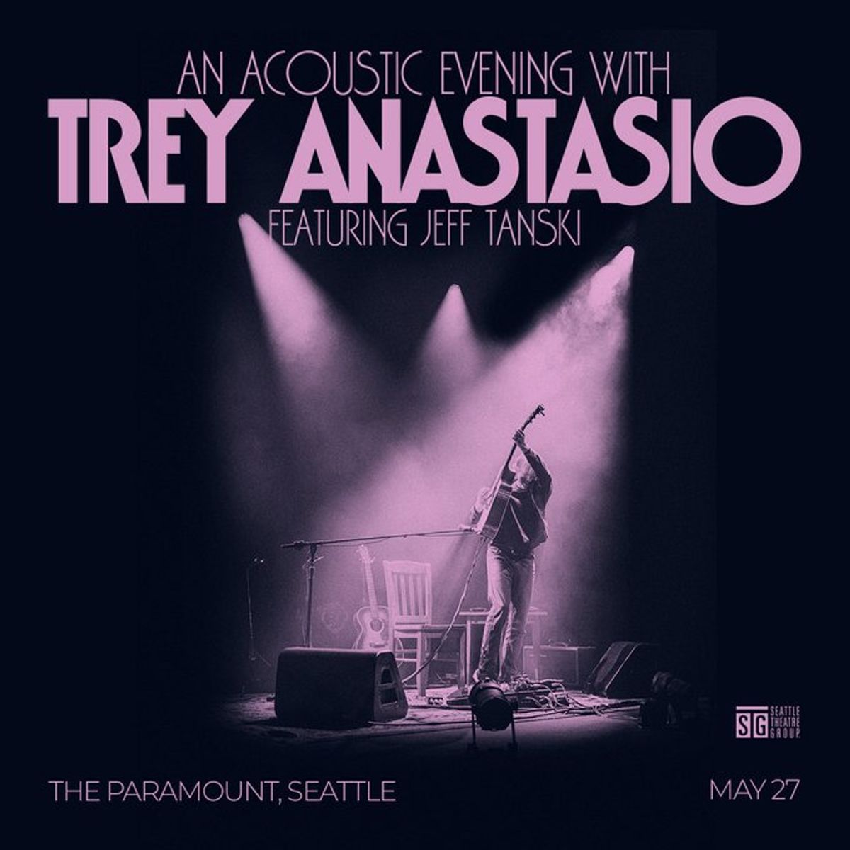 An Acoustic Evening with Trey Anastasio at Paramount Theatre in Seattle ...