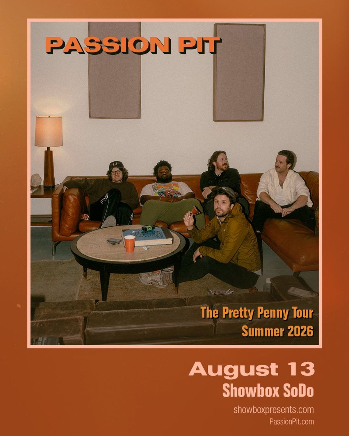 Passion Pit - The Pretty Penny Tour at Showbox SoDo in Seattle, WA ...