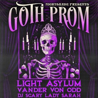 NIGHTSHADE PRESENTS: GOTH PROM at Sleeping Village in Chicago, IL ...