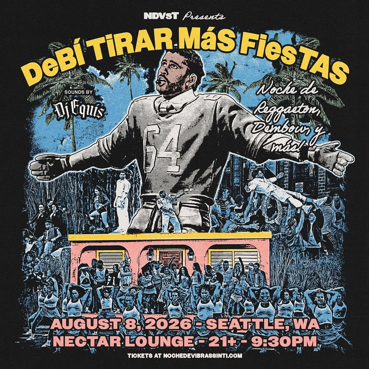 DEBÍ TIRAR MÁS FIESTAS | A BAD BUNNY NIGHT at Nectar Lounge in Seattle ...