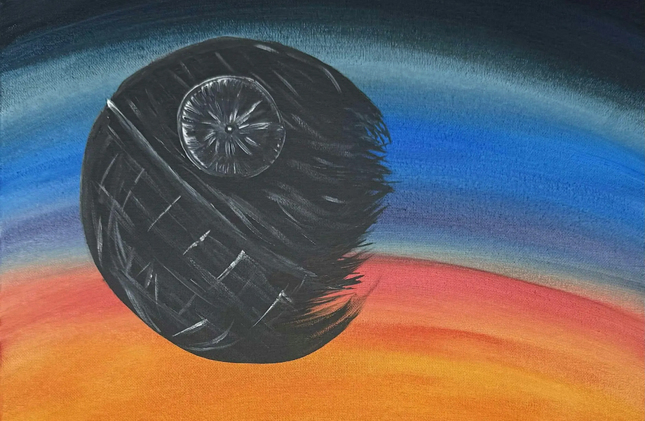 Droids and Death Star Paint and Sip at Ghostfish Brewing Company in ...