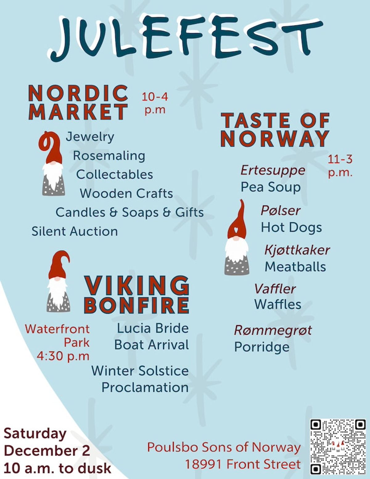 JuleFest at Historic Downtown Poulsbo in Poulsbo, WA - Saturday ...