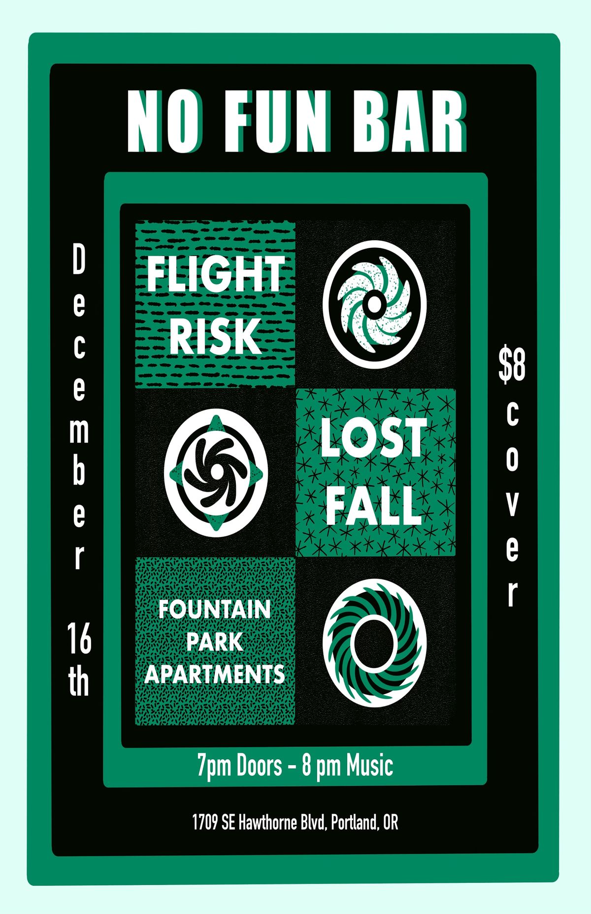 Flight Risk, Lost Fall, and Fountain Park Apartments at No Fun in ...