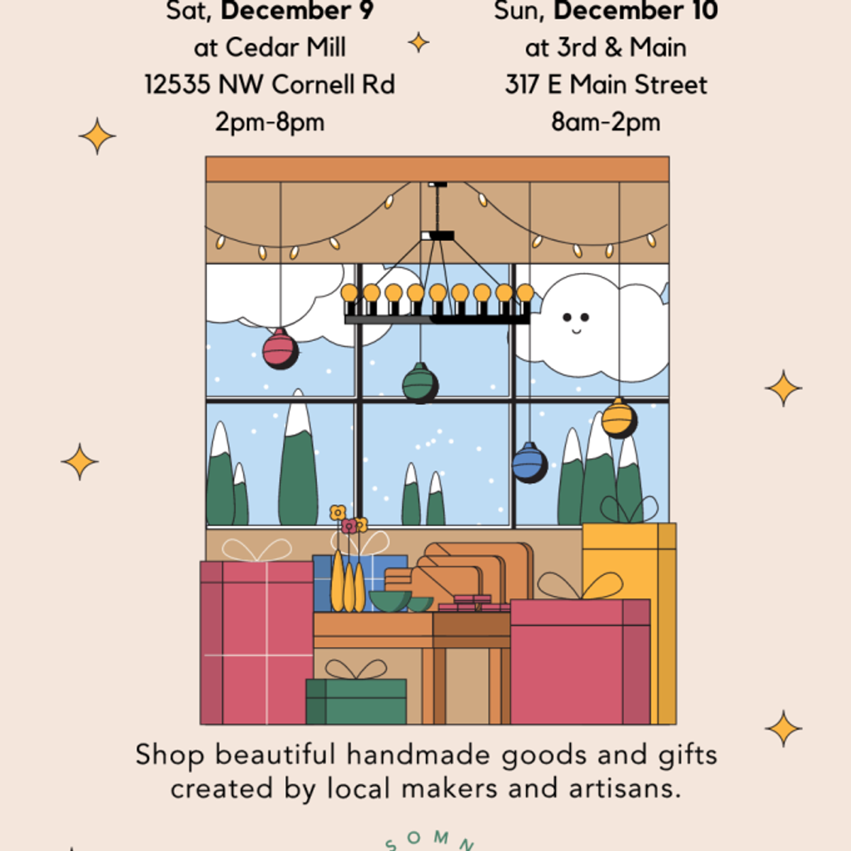Insomnia Coffee's Holiday Makers Market at Insomnia Coffee Co - Cedar ...