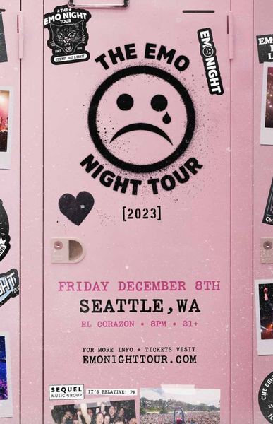 The Emo Night Tour at El Corazón in Seattle, WA - Friday, December 8 ...
