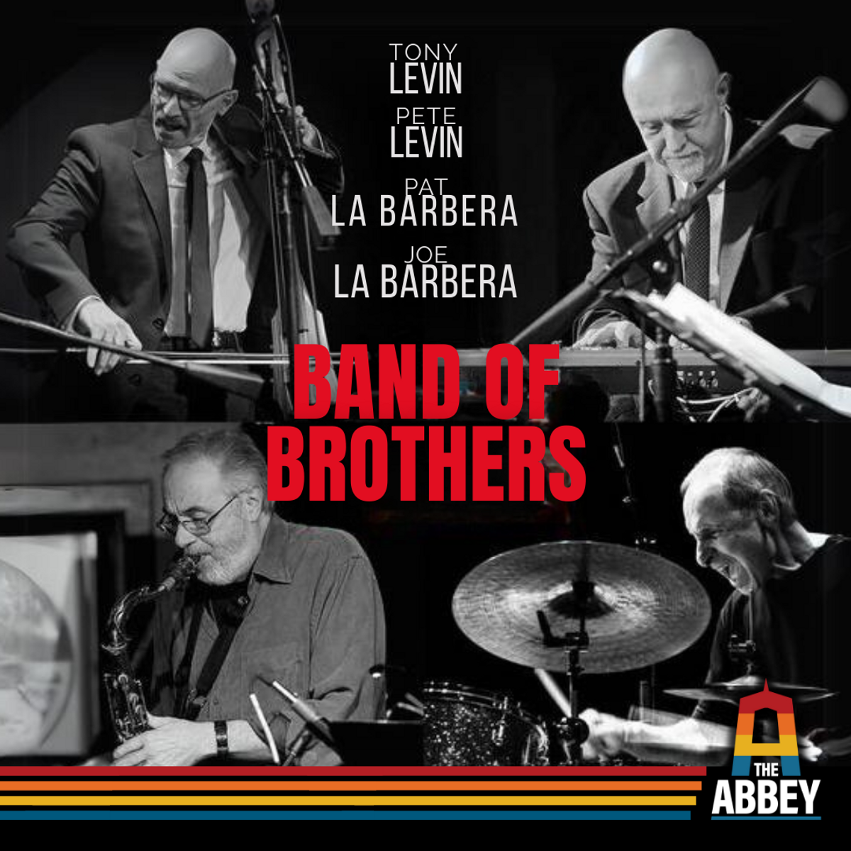 Band Of Brothers Levin with La Barbera at Alberta Abbey in Portland, OR - Wednesday, January 17 ...