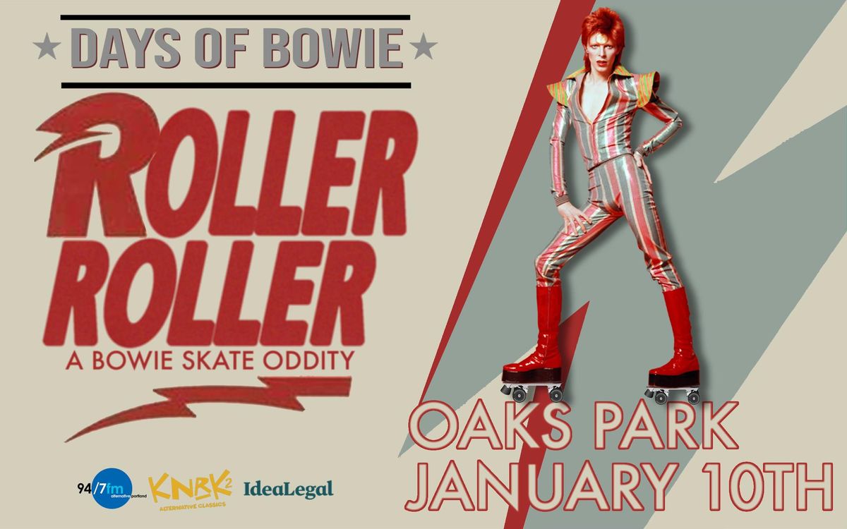 Roller Roller - A Bowie Skate Oddity at Oaks Park Skating Rink in ...