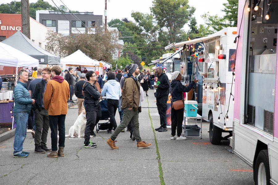 Columbia City Night Market at Columbia City Night Market in Seattle, WA ...