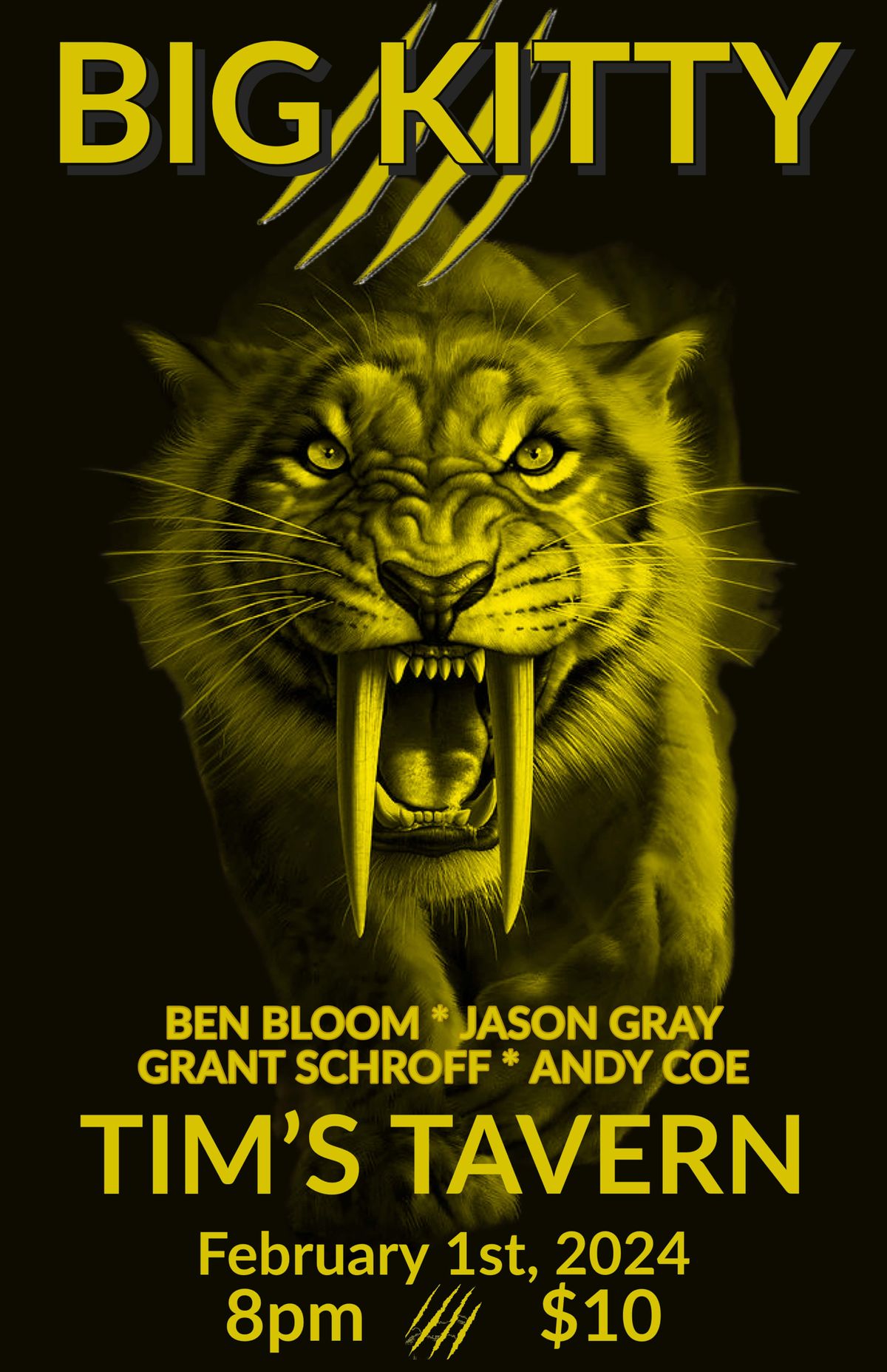Big Kitty with Ben Bloom, Jason Gray, Grant Schroff, and Andy Coe at ...