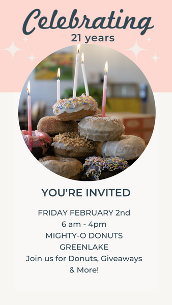 Mighty-O Donuts 21st Birthday Party at Mighty-O Donuts in Seattle, WA ...