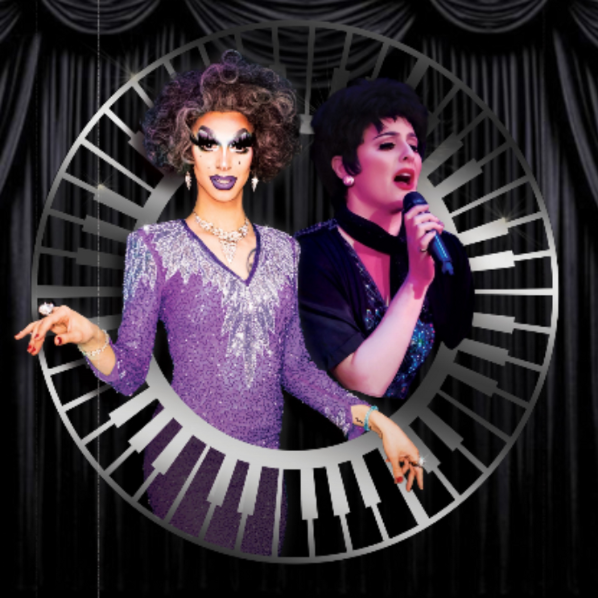 Piano Queen with Saint Syndrome and Jillian Snow (as Liza Minnelli) at ...