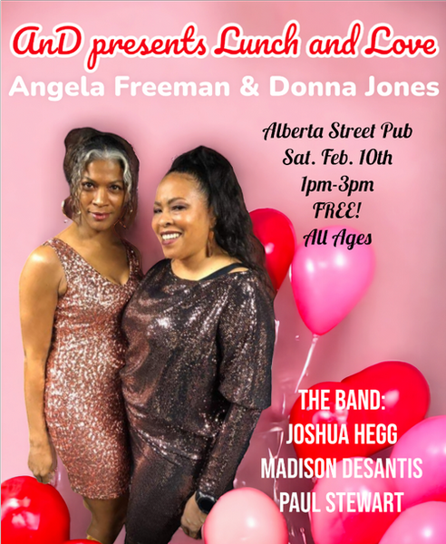 Lunch and Love With Angela Freeman and Donna Jones at Alberta Street ...