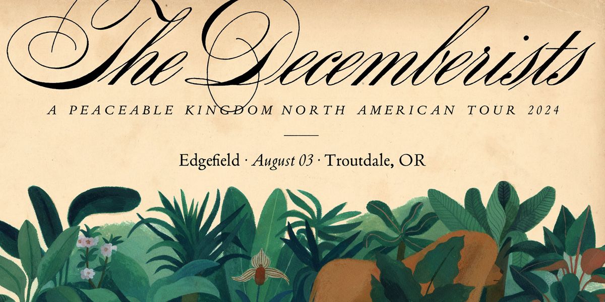 The Decemberists at McMenamins Edgefield in Troutdale, OR - Saturday ...