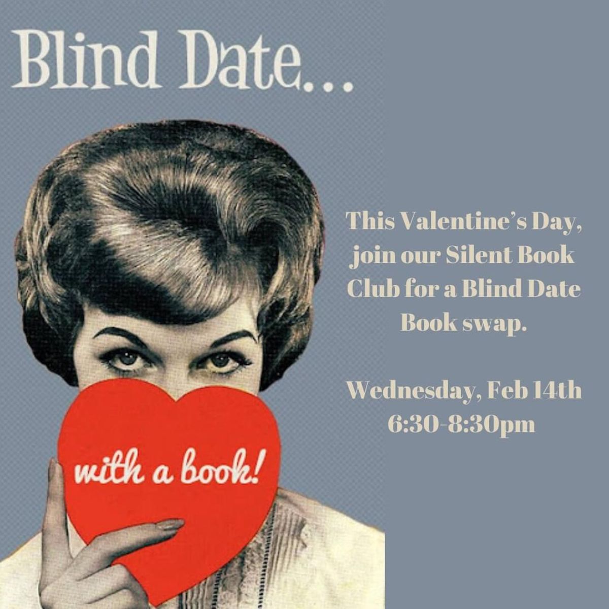 Silent Book Club - Valentine's Day Blind Date Edition at Leikam Brewing ...