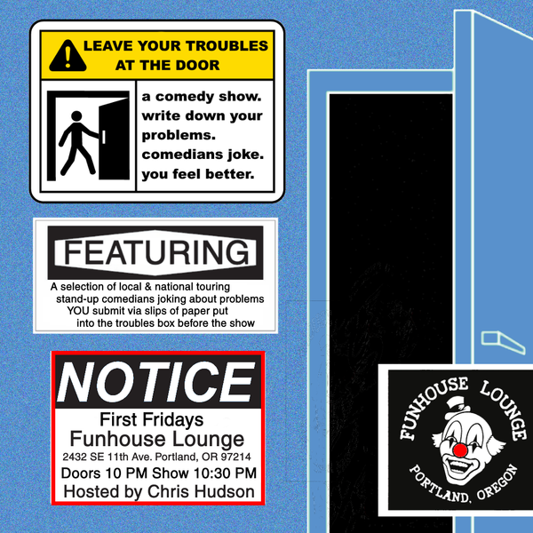 Leave Your Troubles at The Door at Funhouse Lounge in Portland, Oregon ...
