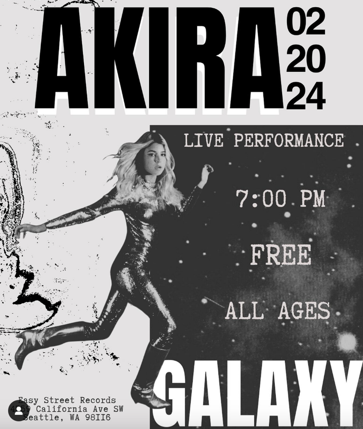 Akira Galaxy Live at Easy Street Records at Easy Street Records in ...